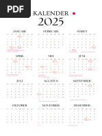 Kalender 2002 Masehi dan Hijriyah | PDF