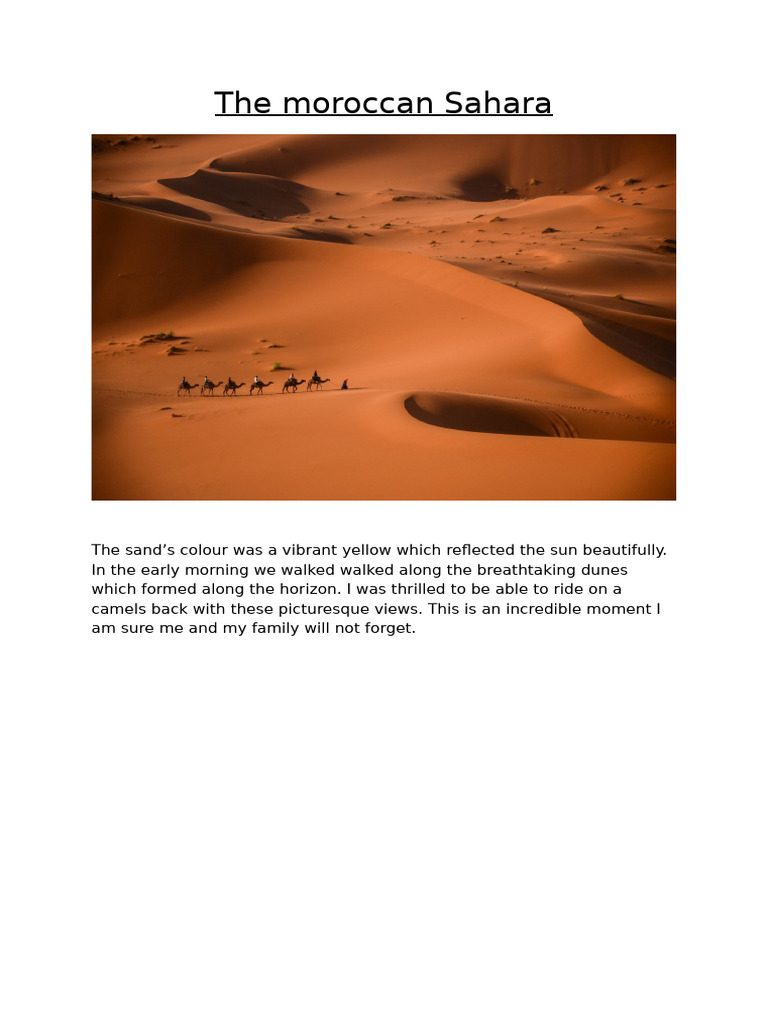 The Moroccan Sahara Zayd El Hamidi | PDF