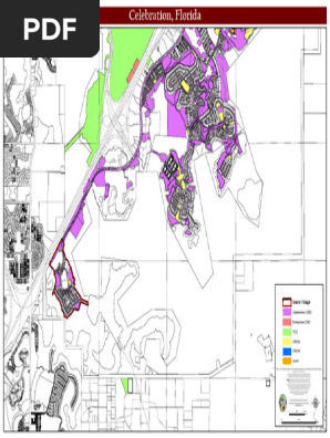 Celebration Florida Map