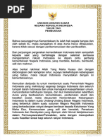 Teks UUD 1945 | PDF | Politik