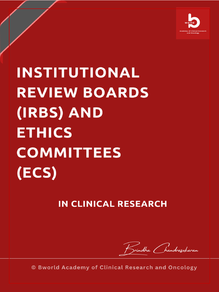Institutional Review Boards (IRBs) | PDF | Institutional Review Board