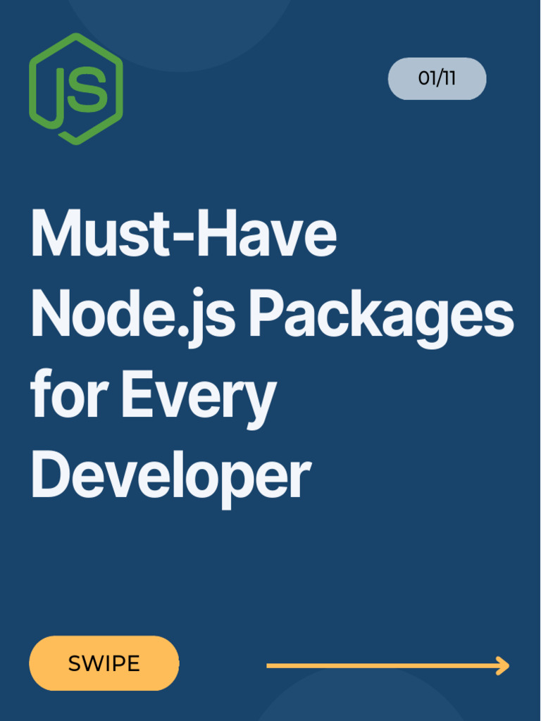 Node Js Packages | PDF