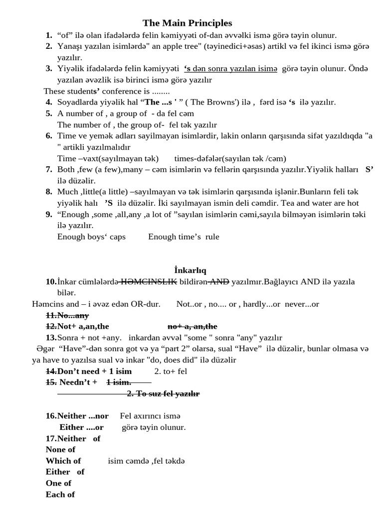 Общий доступ 'The Main Principles hazir | PDF