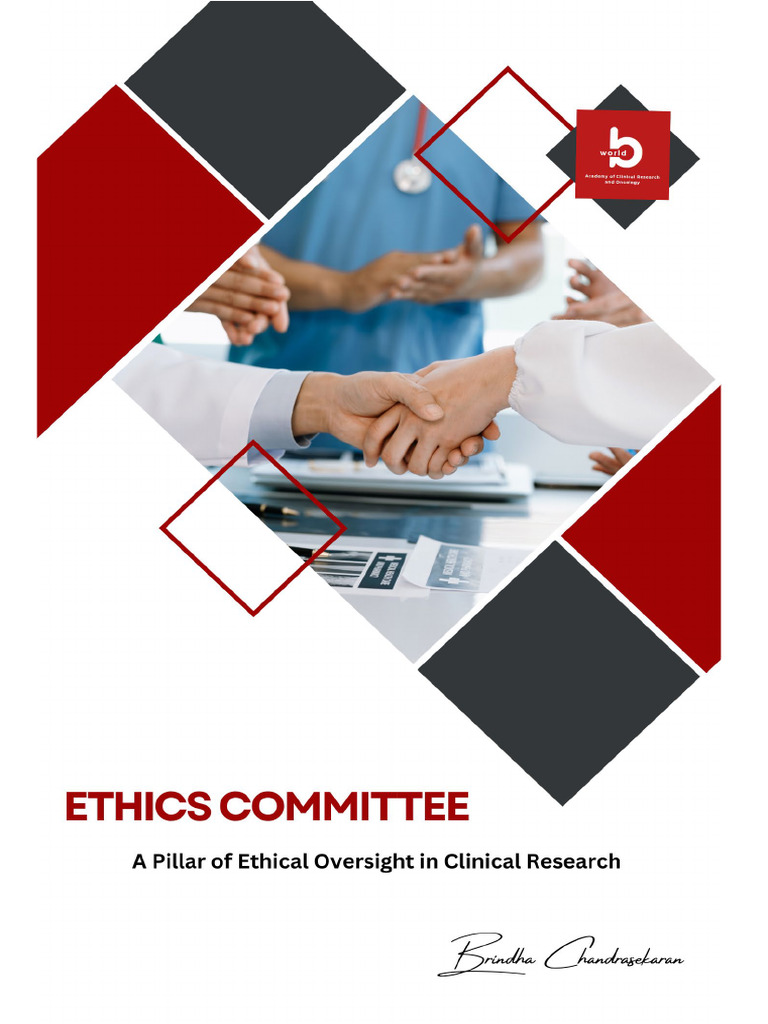 Ethics Committee | PDF | Regulatory Compliance | Institutional Review Board