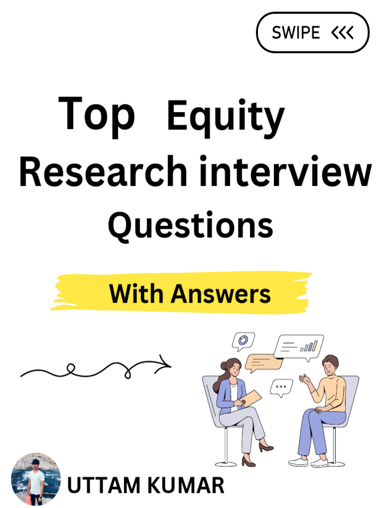Equity Research Questions 4 | PDF | Valuation (Finance) | Equity (Finance)