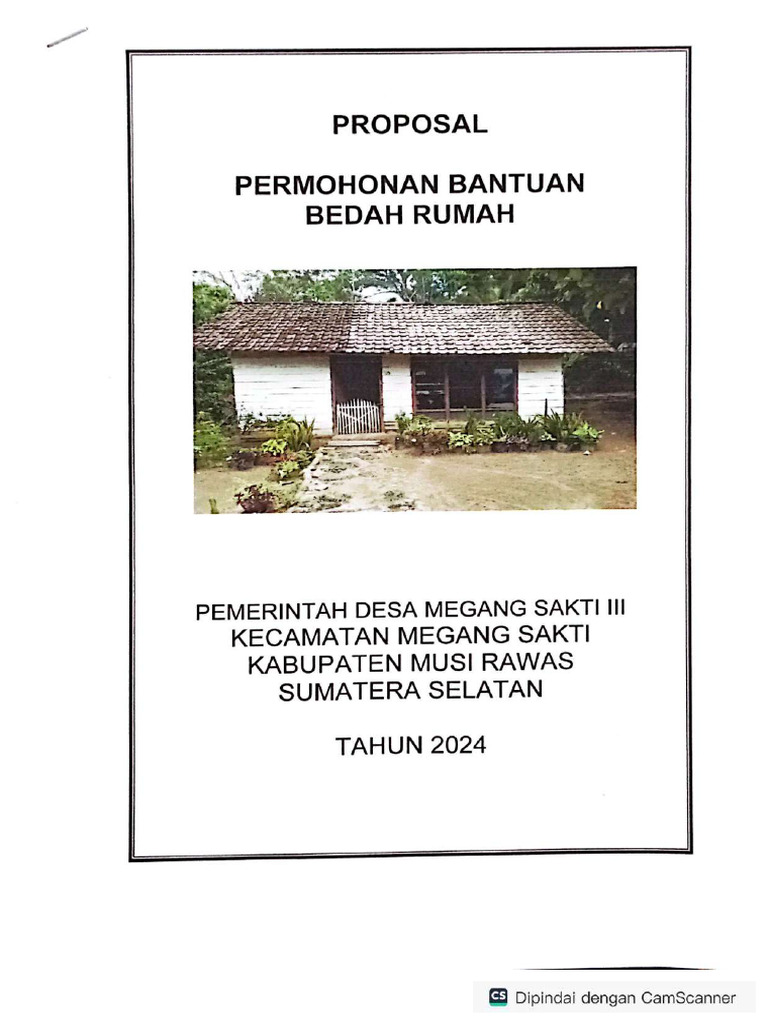 PROPOSAL BEDAH RUMAH - Compressed | PDF