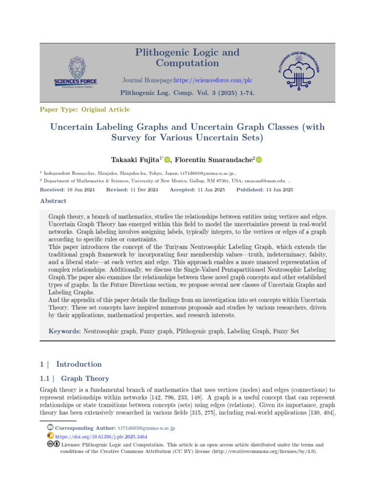 Uncertain Labeling Graphs and Uncertain Graph Classes (with Survey for Various Uncertain Sets ...