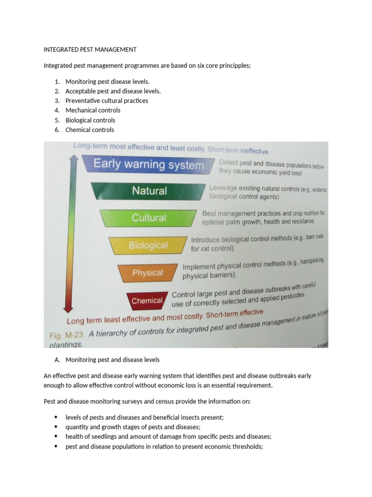 Integrated Pest Management | PDF | Pest (Organism) | Biological Pest ...