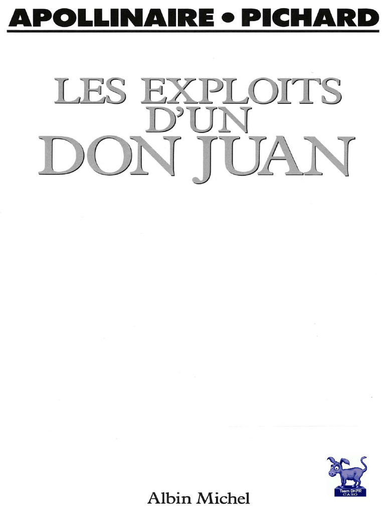 Georges Pichard-Les Exploits D'un Jeune Don Juan | PDF