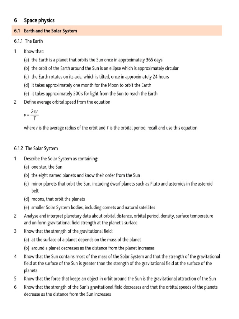 Space Physics-4 | PDF