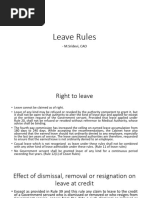 CCS (Leave) Rules, 1972 | PDF | Parental Leave | Sick Leave
