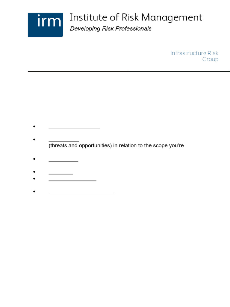 8 Short Guide Risk Management Process | PDF | Risk Management | Risk