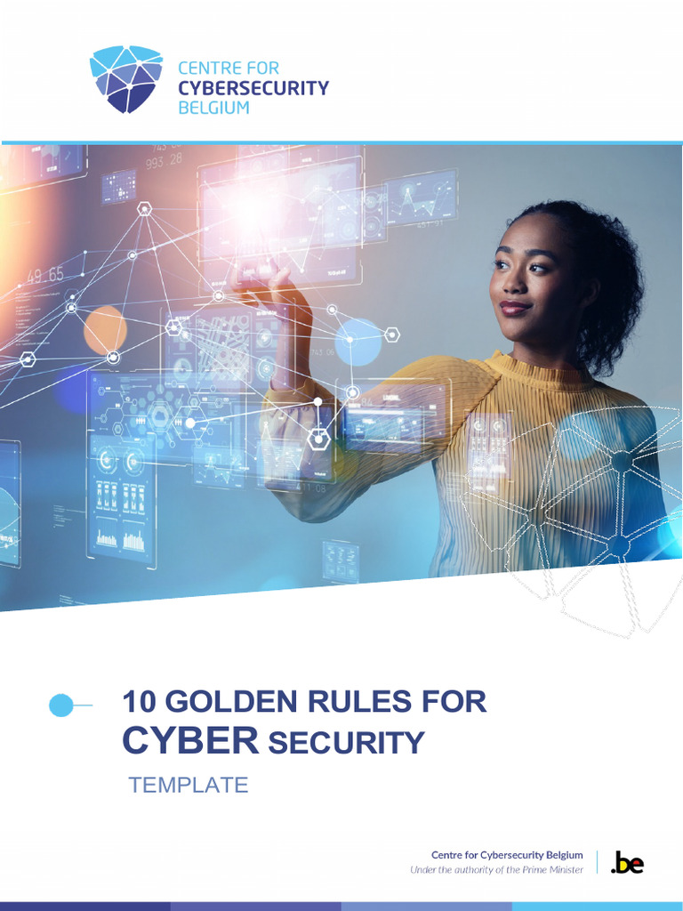 10 Essential Cybersecurity Rules Template | PDF | Security | Computer ...