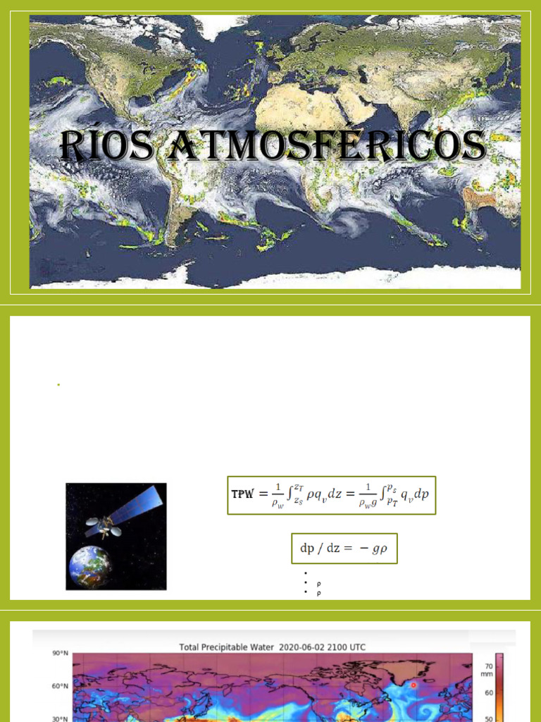 Tema 7a - Rios Atmosfericos | PDF | Corriente en chorro | Ciclón
