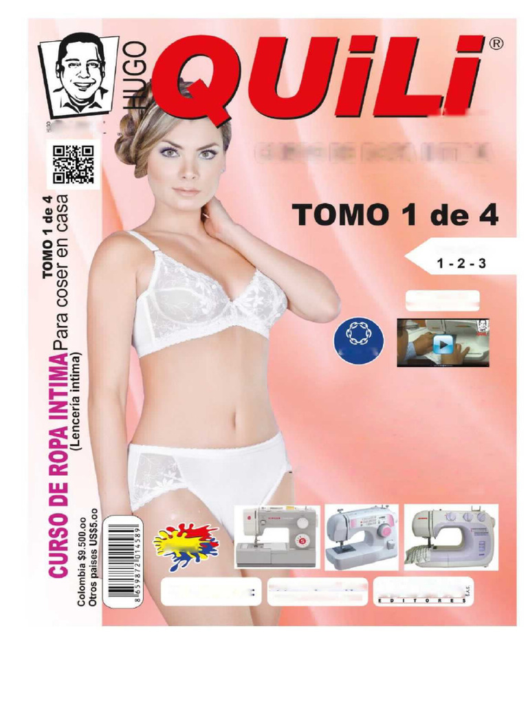 Hugo Quili Underwear Course | PDF | Bra | Sewing