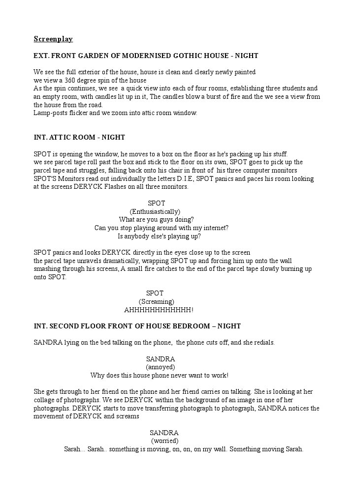 Script Revised | PDF