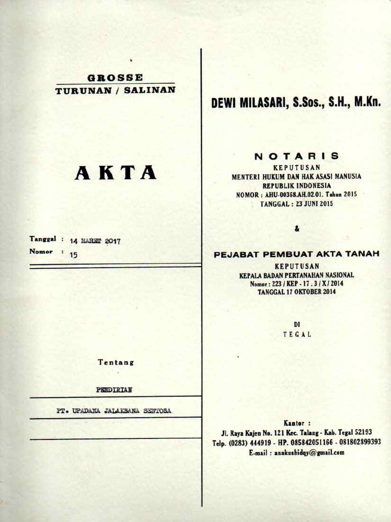 Companu Profil PT UJS | PDF