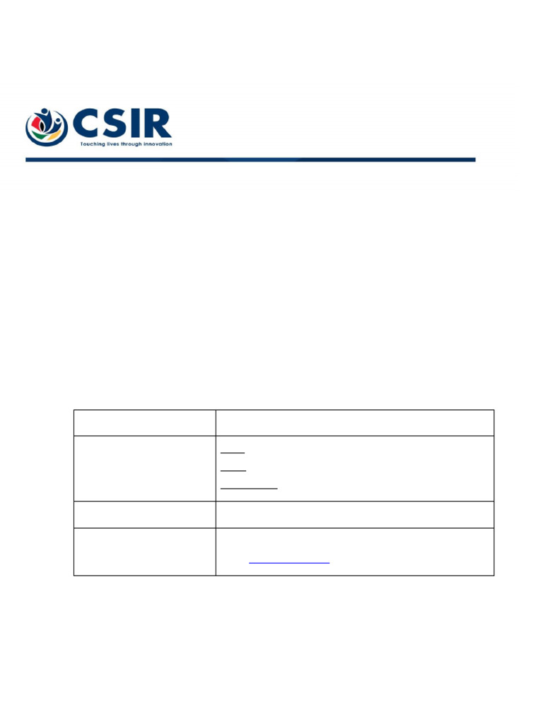 CSIR RFQ 5797-10-02-2022 BLNG 12c Coating of Floors Final | PDF | Joint ...