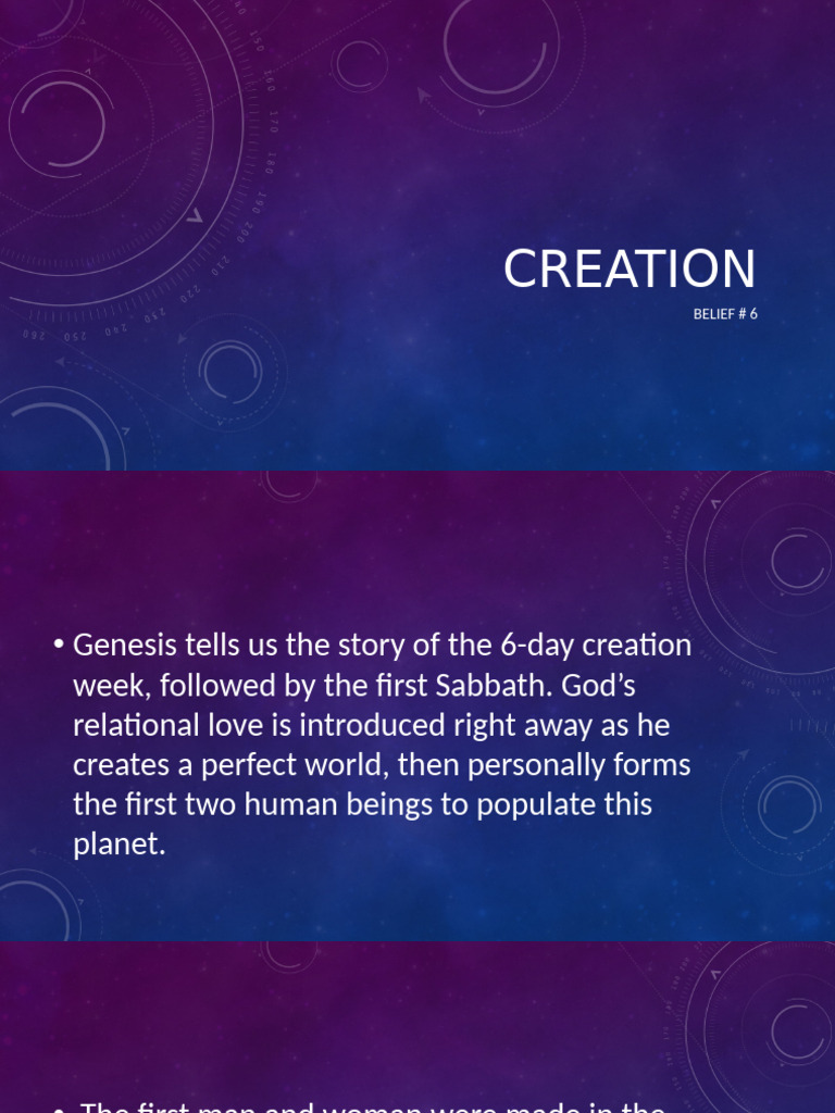 Understanding the Genesis Creation Story | PDF
