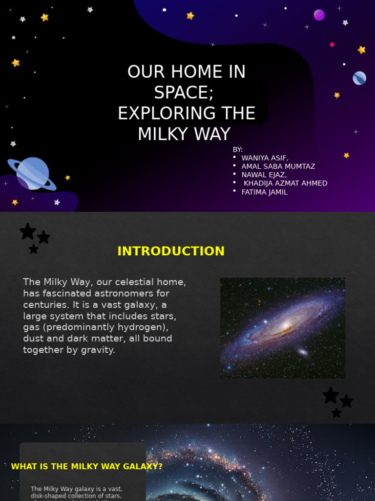 Our Home in Space Exloring The Milky Way | PDF | Milky Way | Galaxy