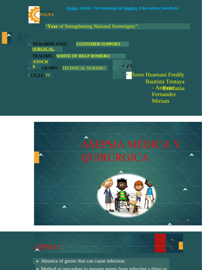 Medical Asepsis and Surgical Asepsis | PDF | Disinfectant | Health Sciences