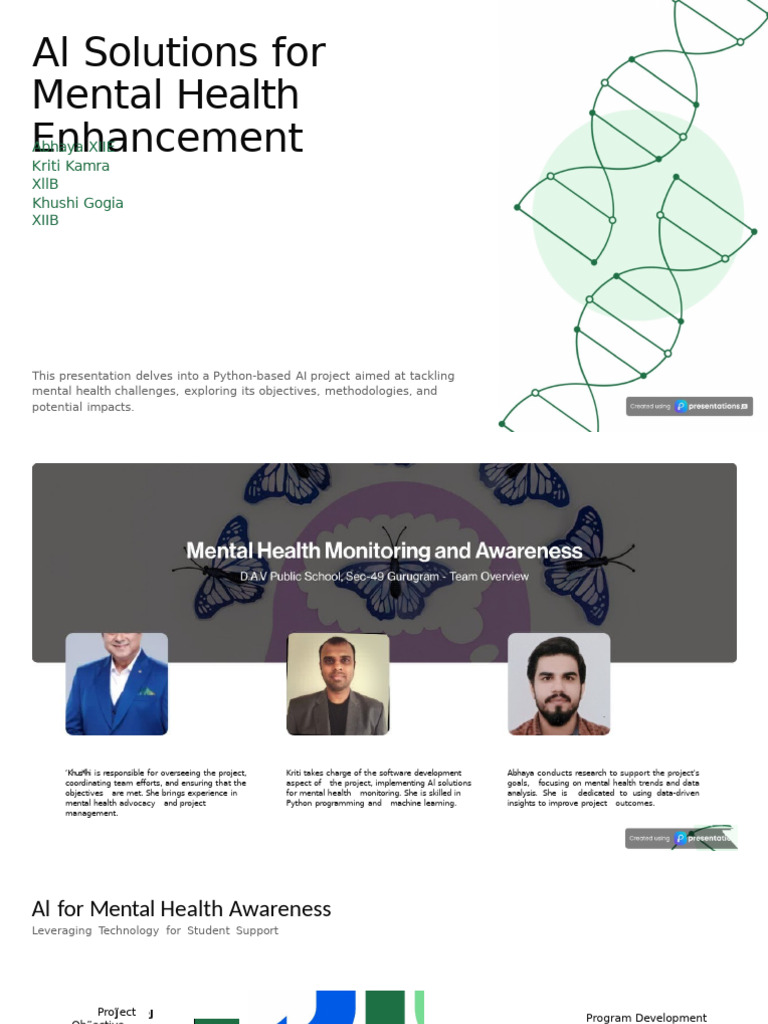 AI Solutions for Student Mental Health | PDF | Mental Health | Usability