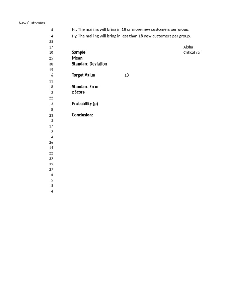 Module 3 Exercise File | PDF | Standard Error | Standard Score