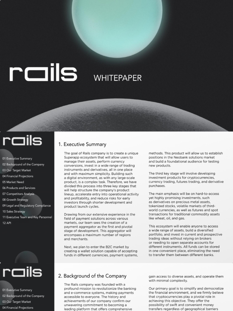 Rails Plan | PDF