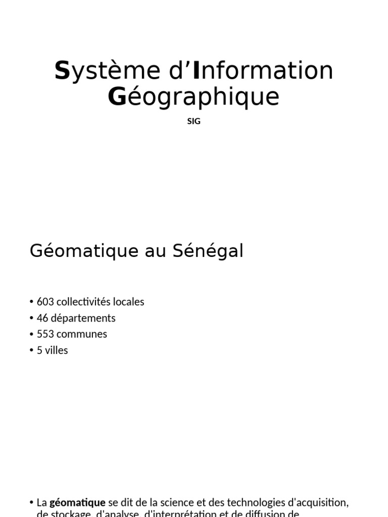 SIG cours | PDF | Cartographie | Géodésie