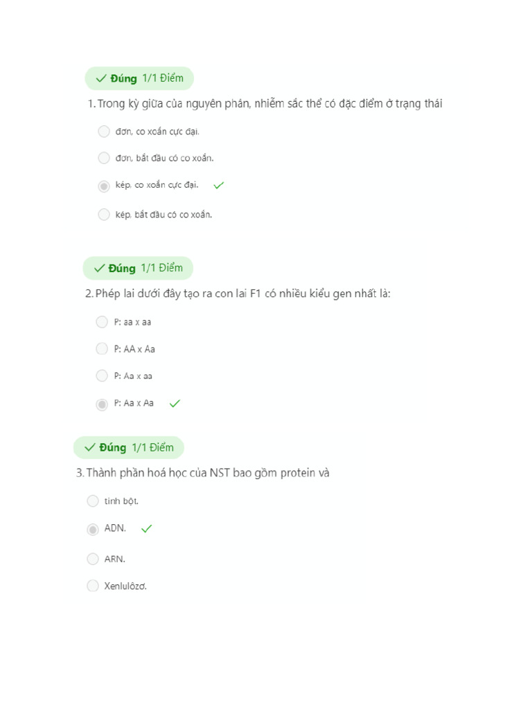 Key Sinh 9 GKI | PDF