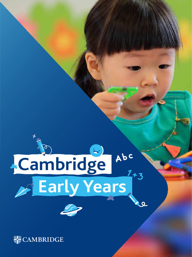 Cambridge Early Years Program Overview | PDF | Learning | Preschool