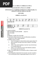 Usemi Halisi Na Usemi Taarifa | PDF