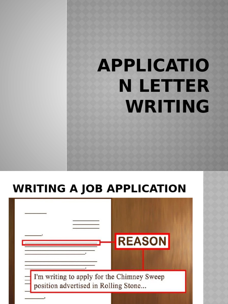 Job and School Application Letter Guide | PDF | Restaurants | Typefaces