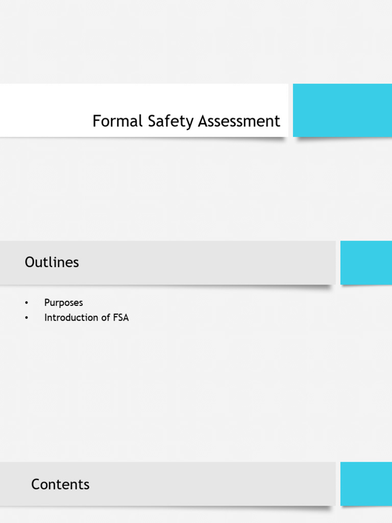 Formal Safety Assessment | PDF | Risk | Hazards
