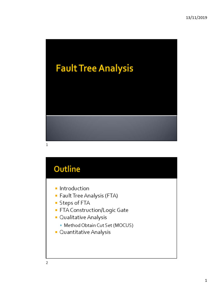 Fault Tree Analysis - Rev - New | PDF