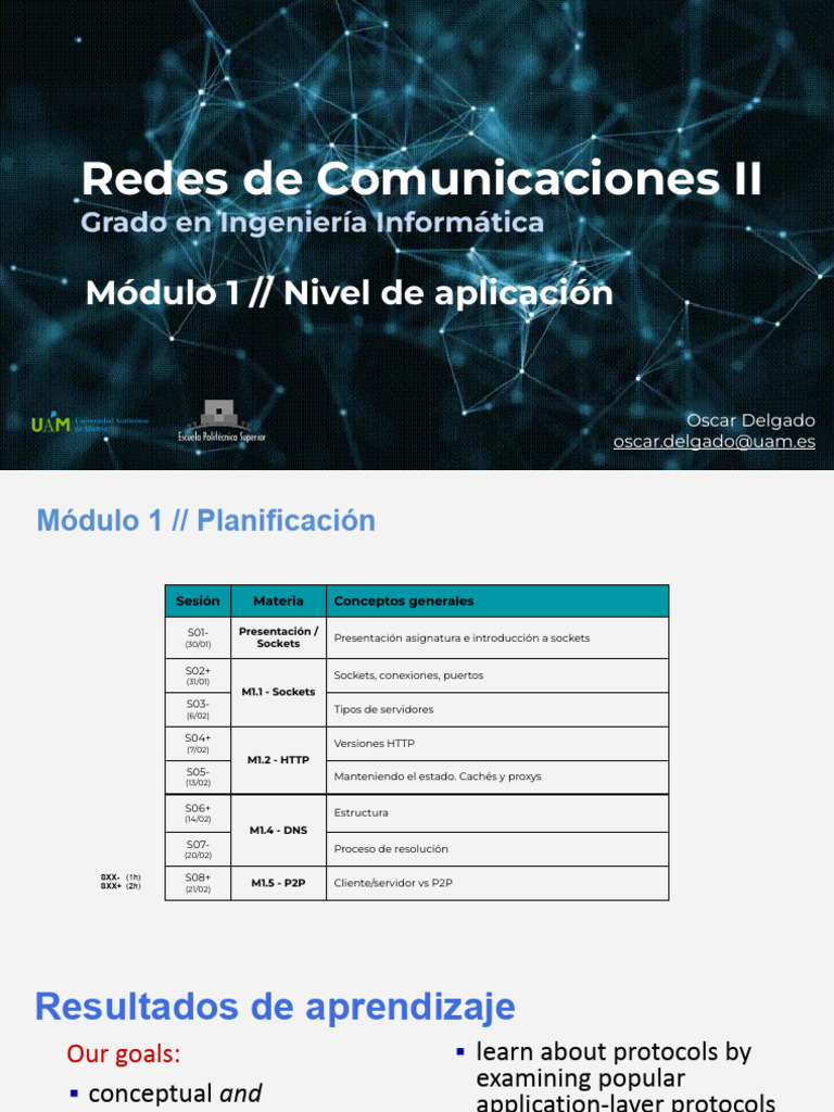 M1.1 - Sockets y Conexiones | PDF | Red de computadoras | Zócalo de red
