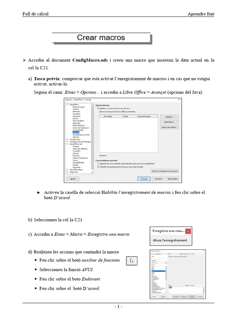 CO3_CrearMacros | PDF