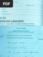 English Language Paper 1 Inserts Overview | PDF