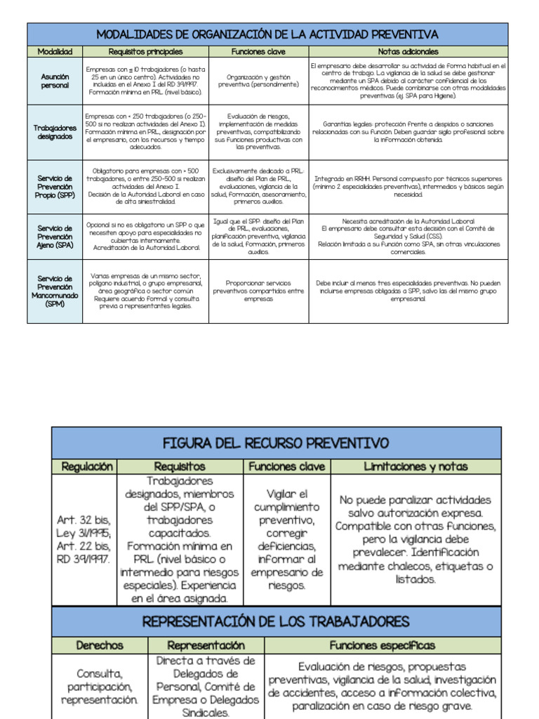 Ud7 Organización de La Actividad Preventiva | PDF