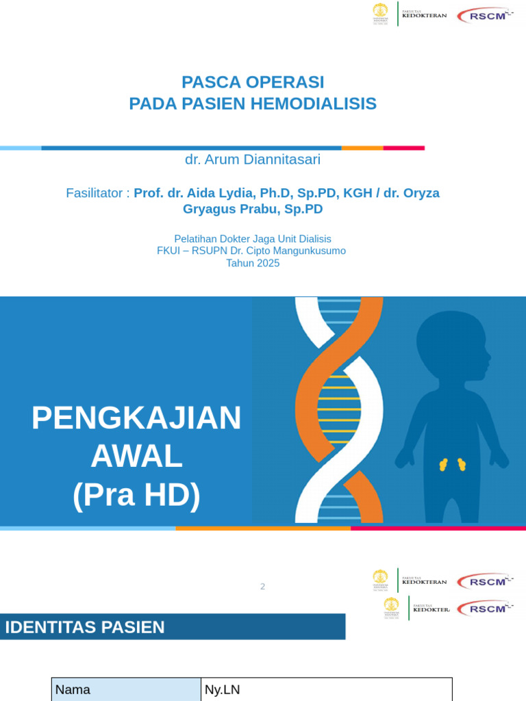 Case report pasca operasi pd HD | PDF