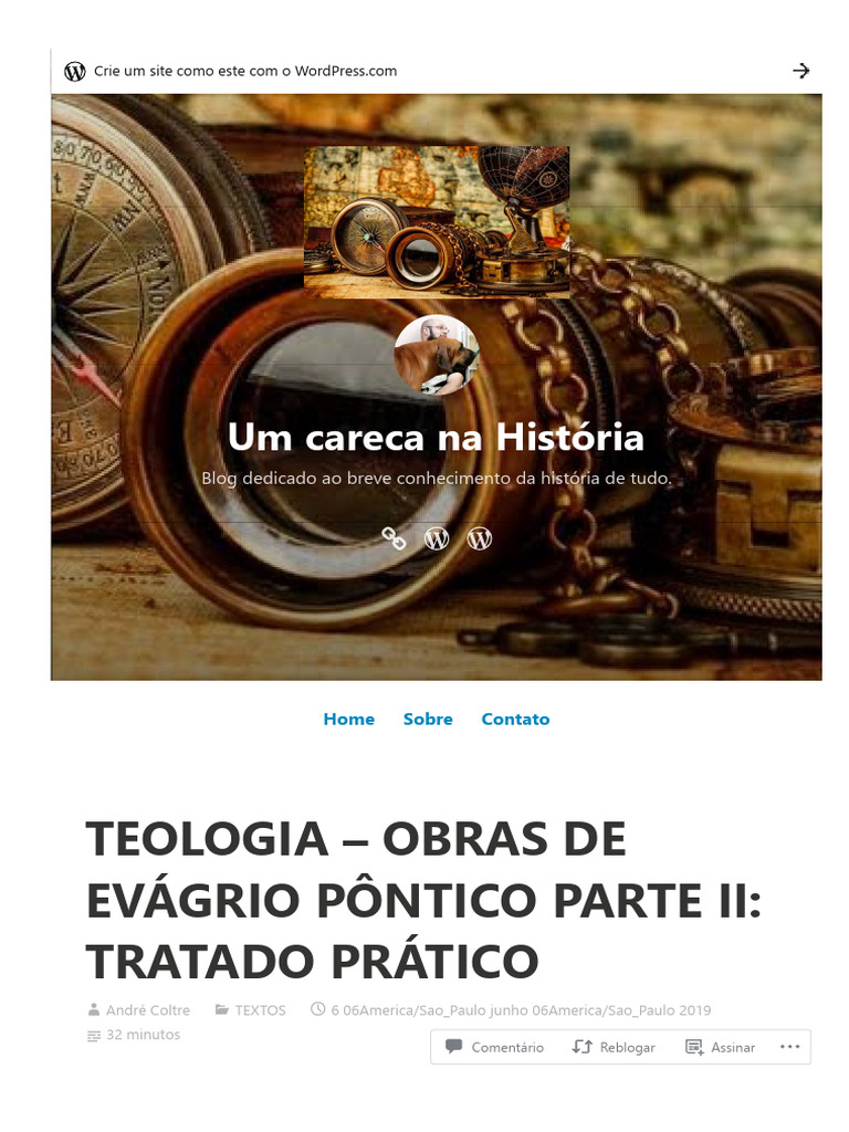 Tratado Prático de Evágrio Pôntico | PDF | Pensamento | Alma