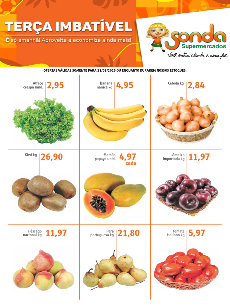 Terça Imbatível Sonda B2! Val. 21.01.2025 | PDF | Alimentos