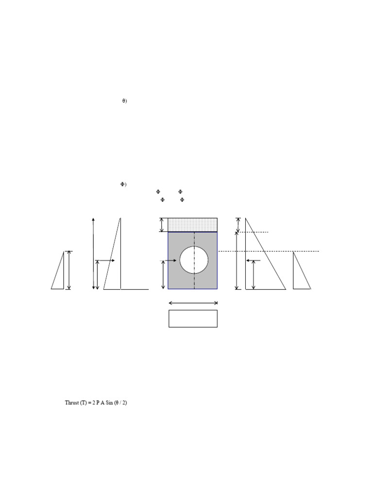 Thrust Block Design Jnt450 PDF Free | PDF | Pressure | Mechanical ...