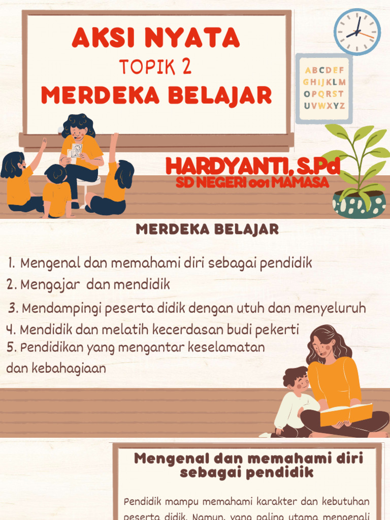Merdeka Belajar: Mendidik dengan Utuh | PDF
