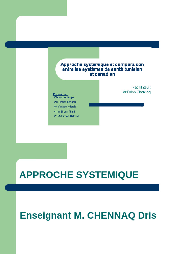 Comprendre l'approche systémique | PDF | Complexité | Science