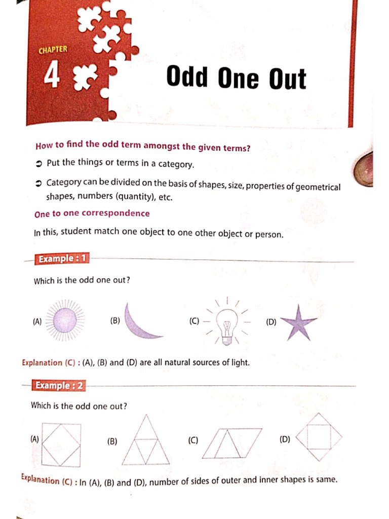 Odd One Out | PDF