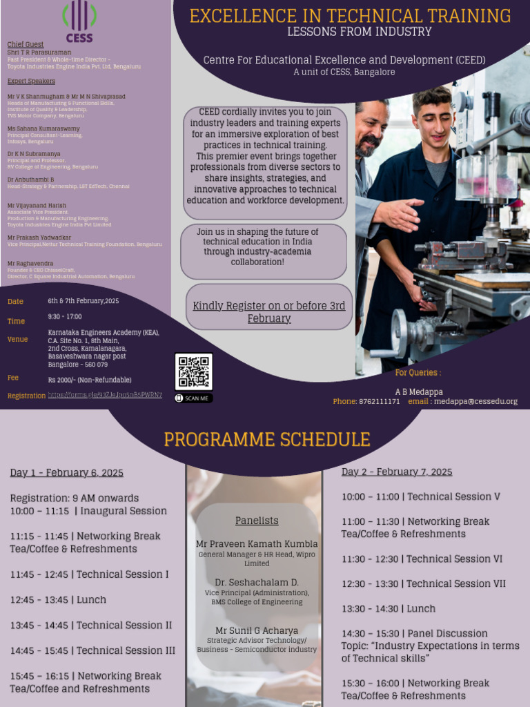 Technical Training Insights Event | PDF | Bangalore | Business