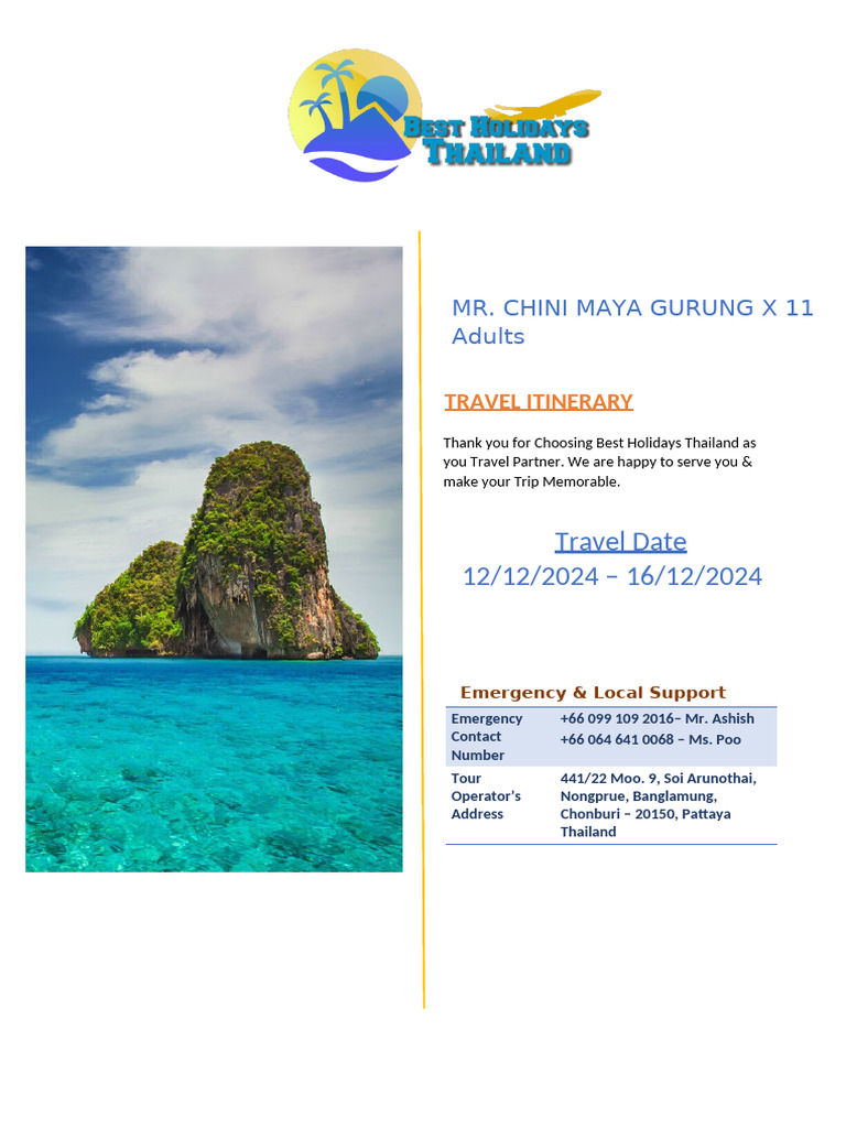 Mr. Chini Maya Gurung X 11 Adults | PDF | Pattaya