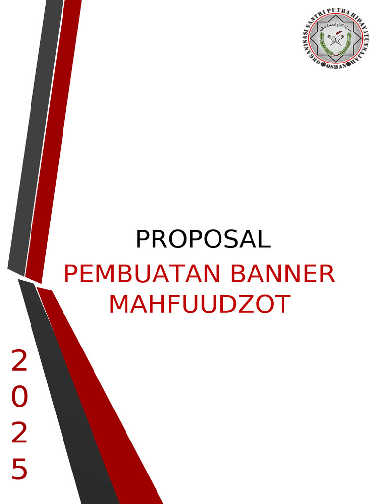 Proposal Pembuatan Banner Mahfuuzhoot | PDF