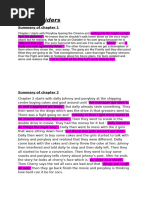 Chapter 8 Summary of The Outsiders | PDF